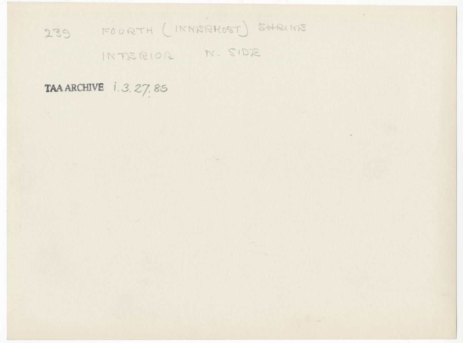TAA i.3.27.85.verso | Tutankhamun Spatial Archive
