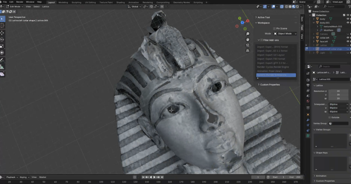 Re-creating Tutankhamun’s Mask in 3D: From Harry Burton’s Photographs ...